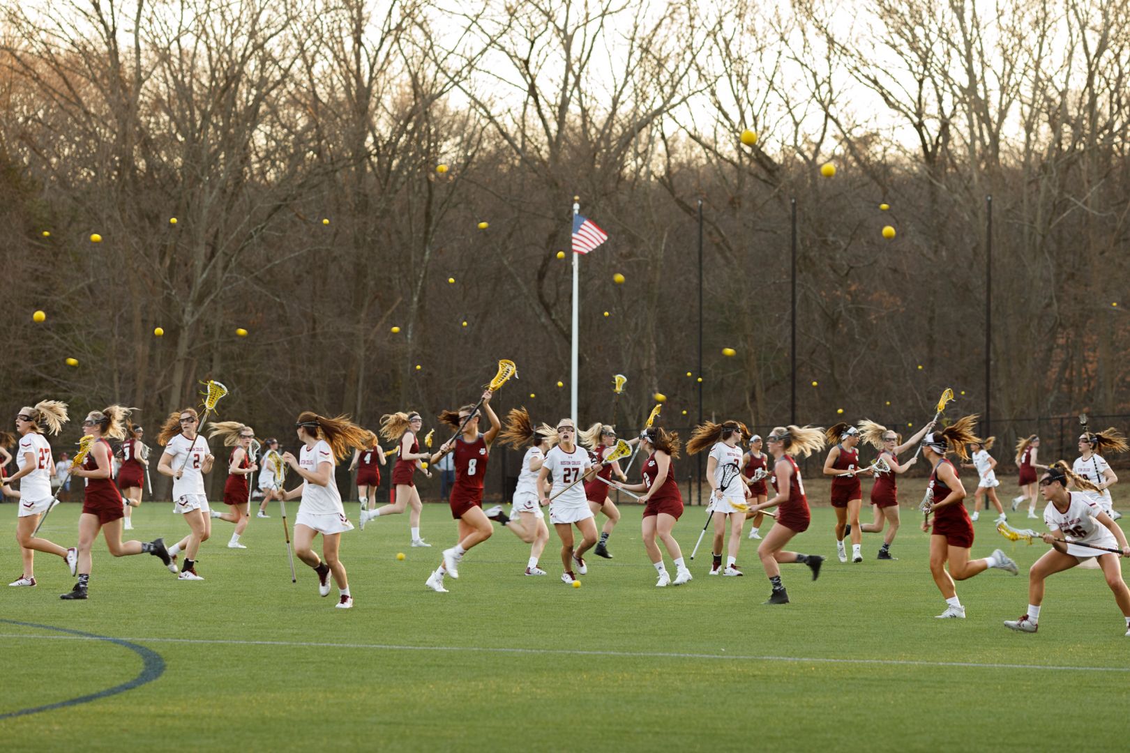 Crowded Fields: composite photographs of sports fields that show human ...