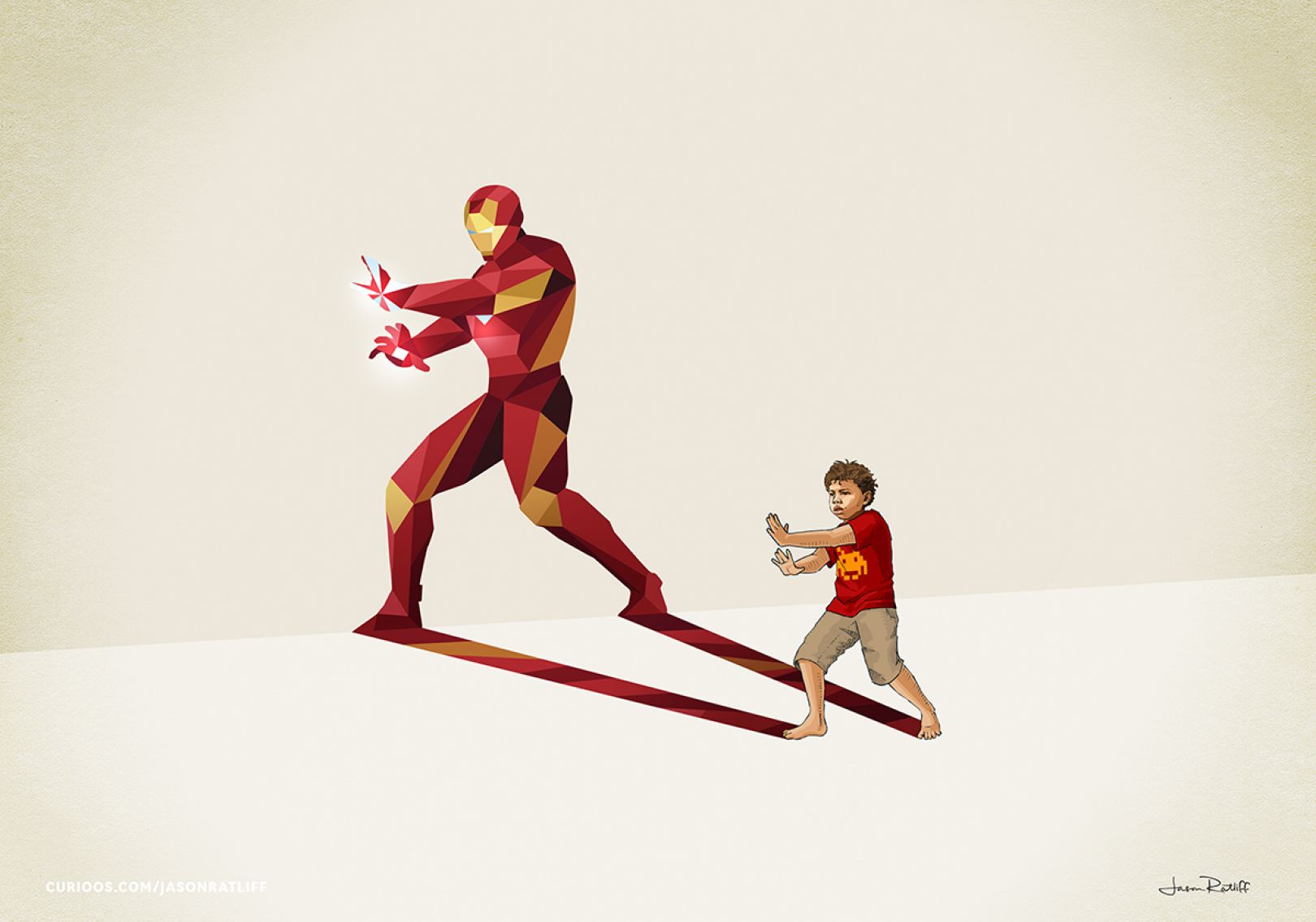 Super Shadows: Artist reminds children that superheroes are of all ...