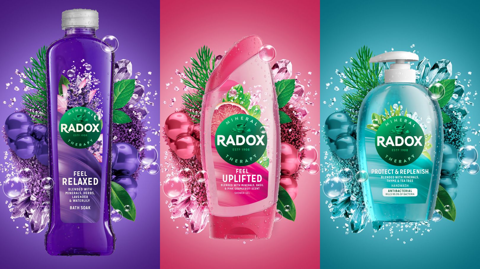 Radox gets a brand refresh that marks its biggest relaunch in a decade ...