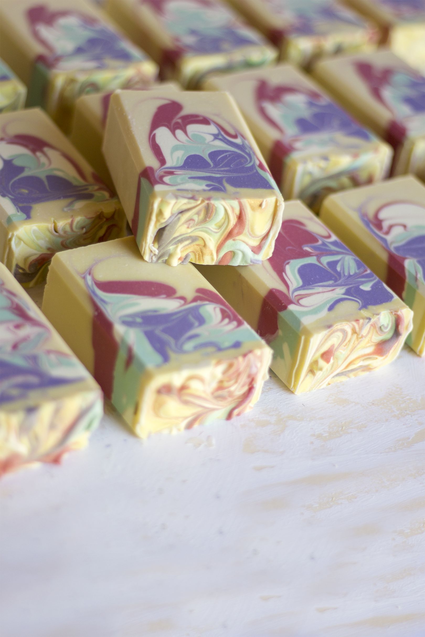 Stunning handmade soap that brings a whirlpool of fine art to your ...