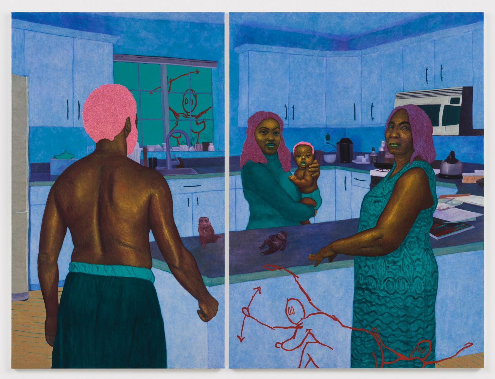 Paintings which carefully observe how we deal with heartbreak and ...