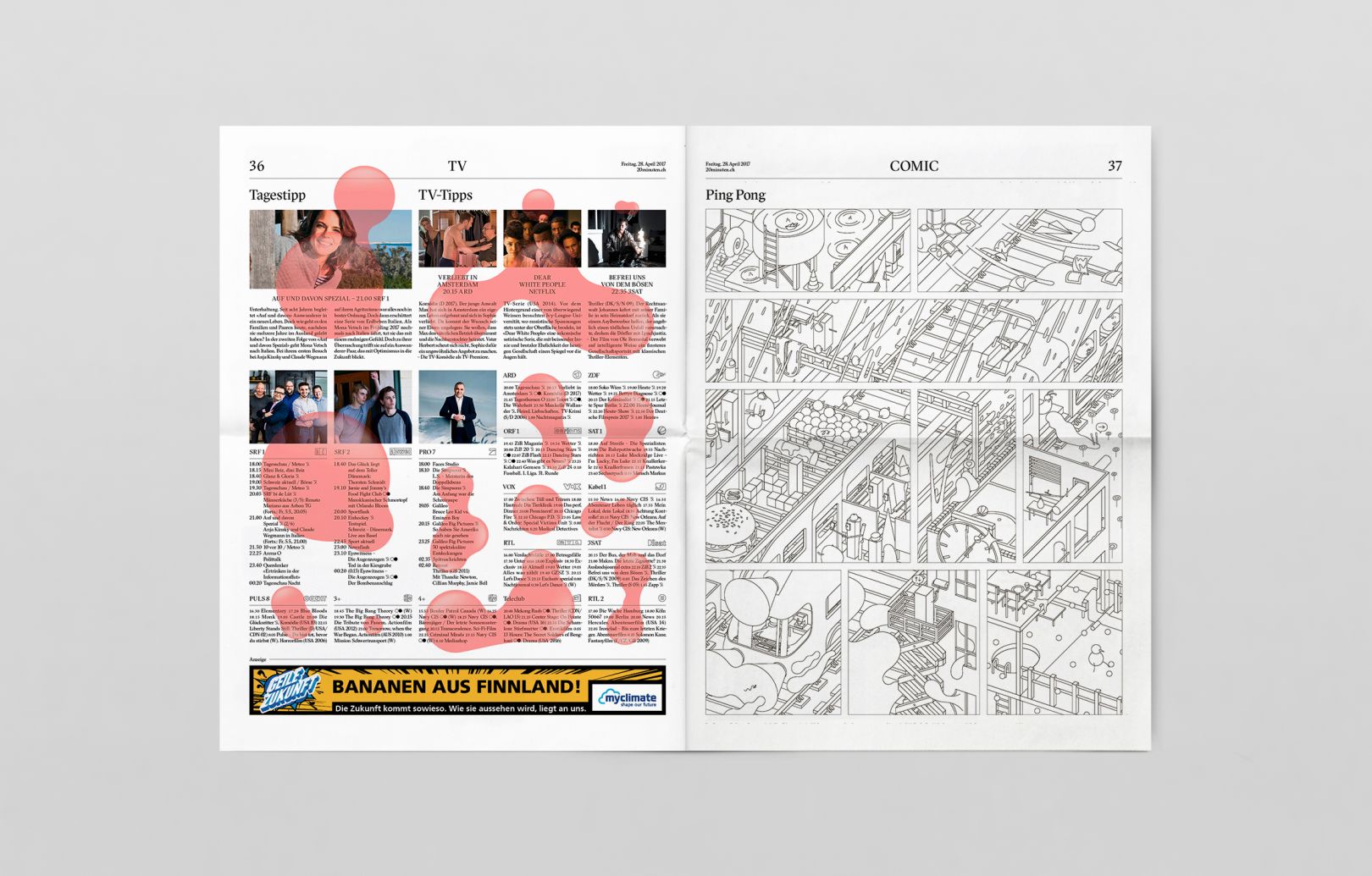 Radical newspaper redesign by Studio Feixen sets out to shock readers ...