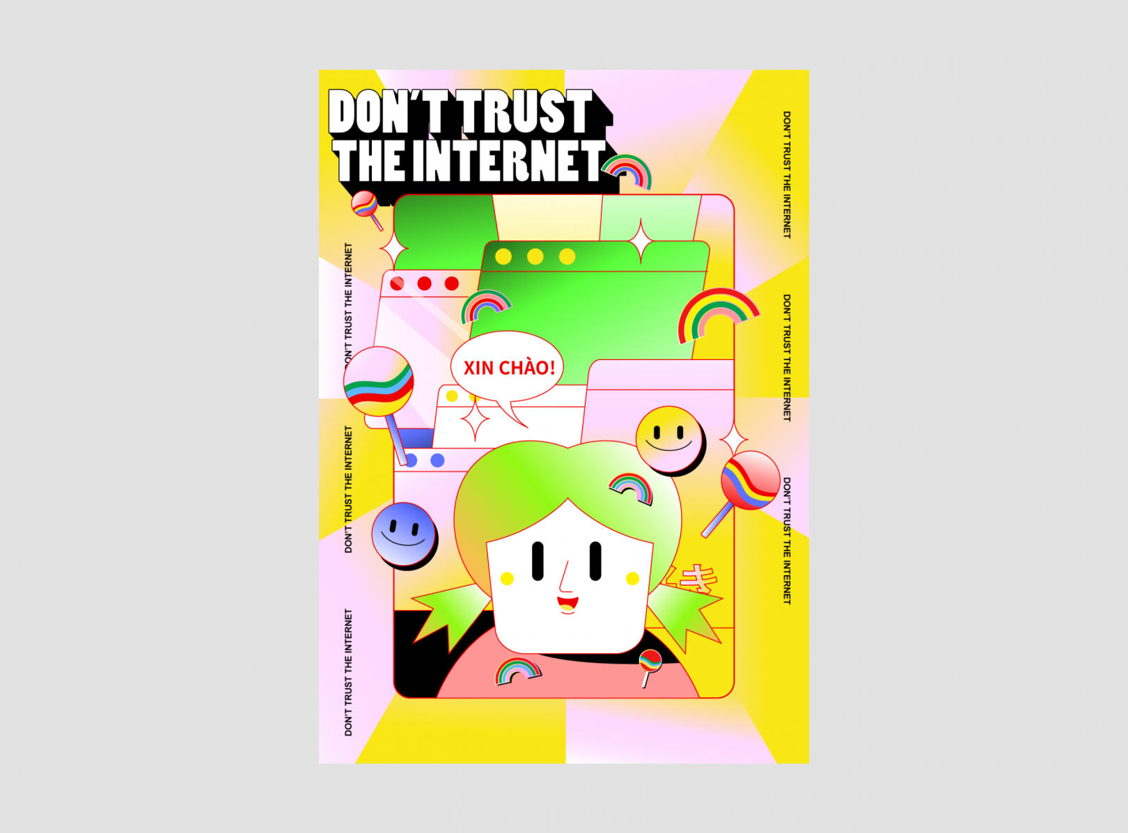 Don't Trust The Internet: Duy Nguyen's poster series reminds us of the ...