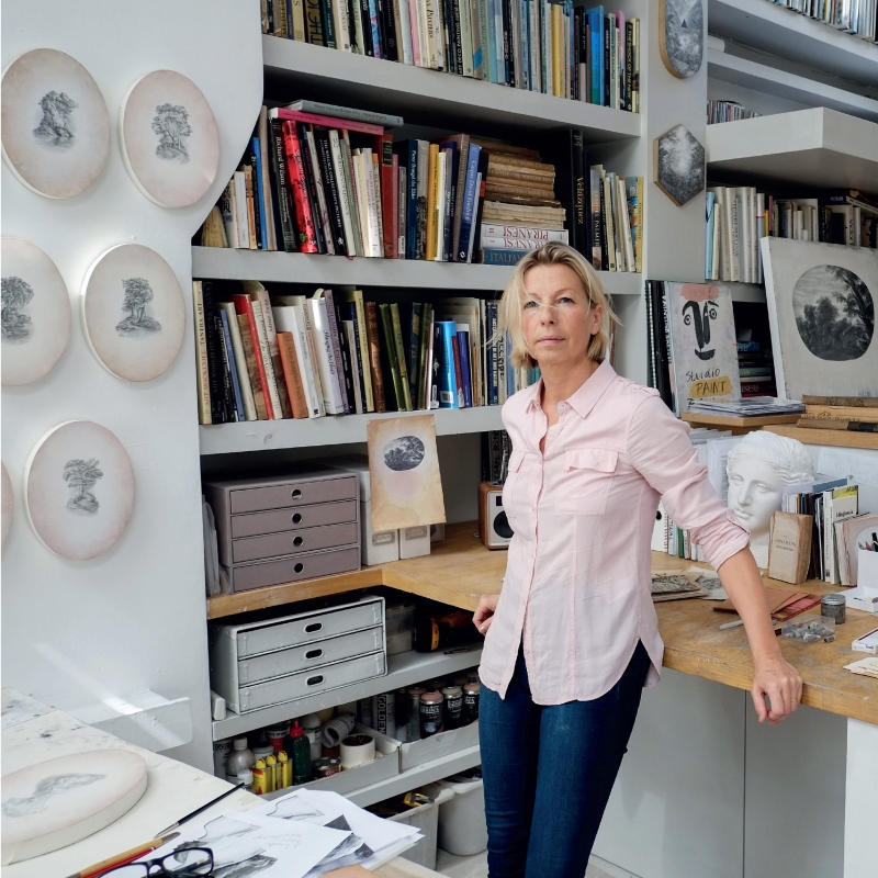 London artist Sue Williams A'Court shows us around her light-filled ...