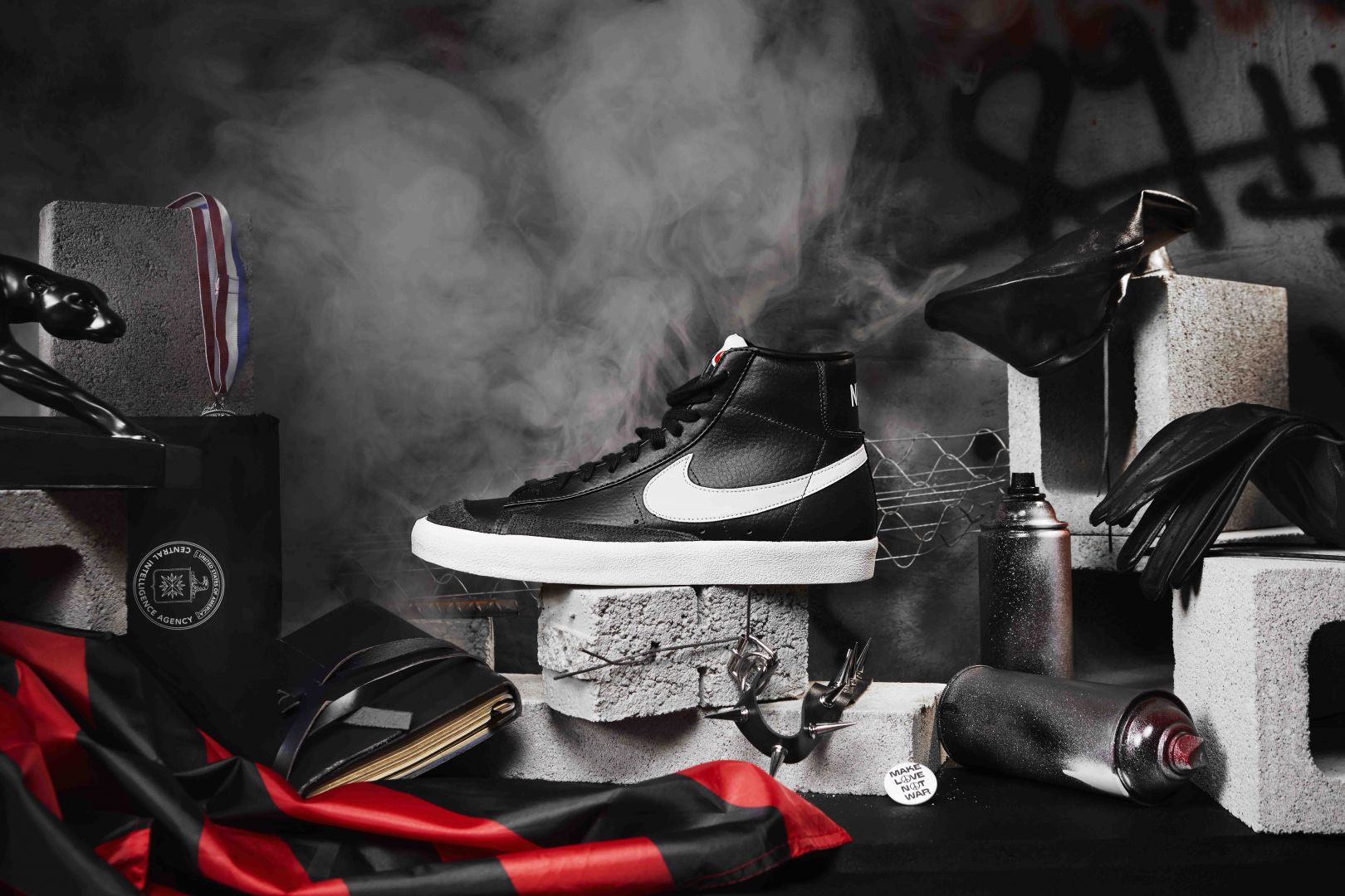 Nike's World: Photographs of classic sneakers matched with incredible ...