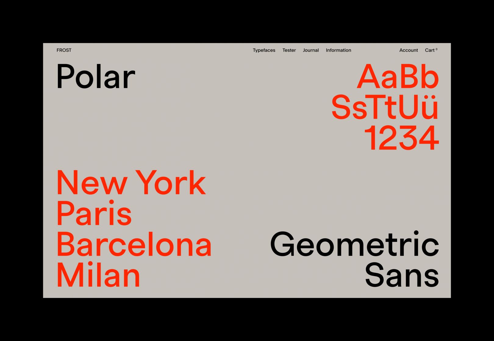 Type foundry Frost enters the digital world with launch of new website ...