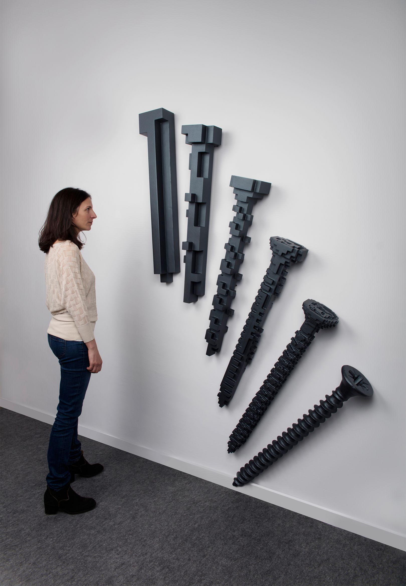 Collection of paintings and sculptures explores visible reality through ...