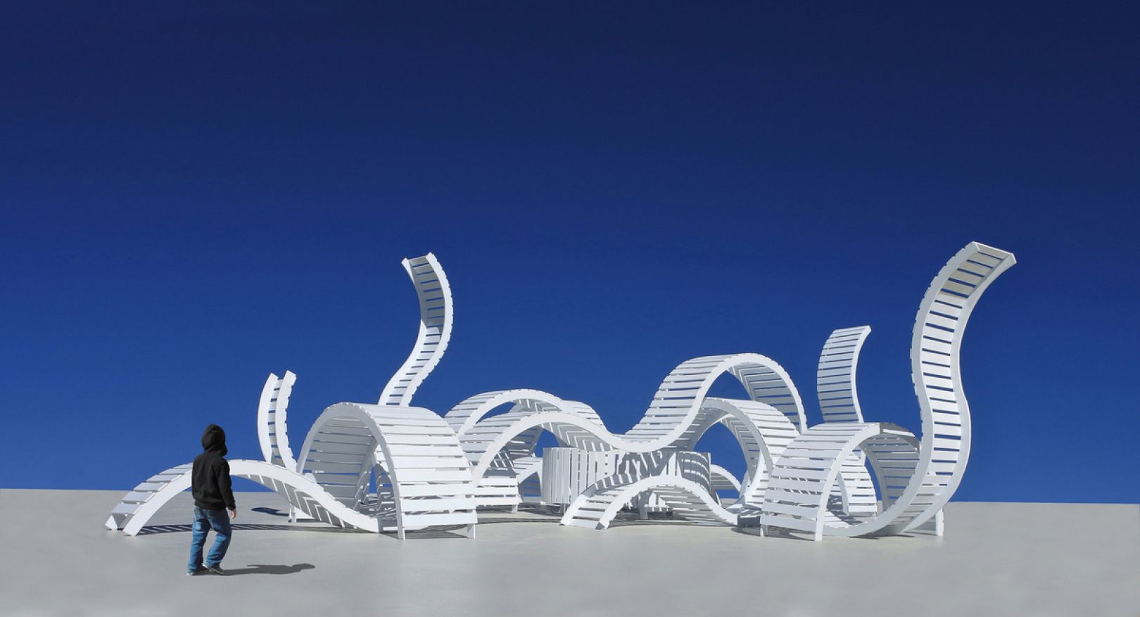 Michael Jantzen's colossal tree houses, spiralling staircases and ...