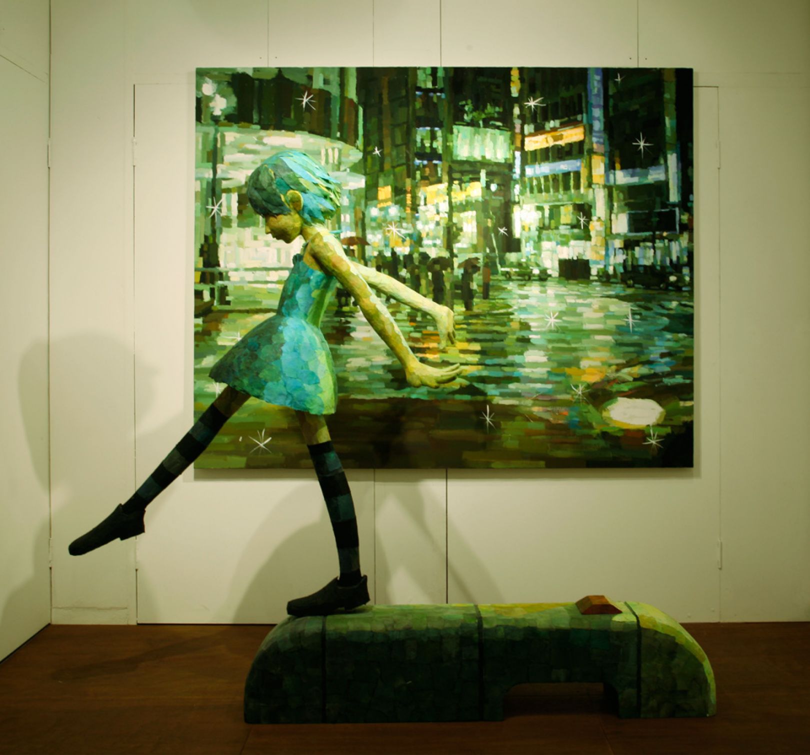 Artist Shintaro Ohata blends sculptures and paintings to create 3D ...