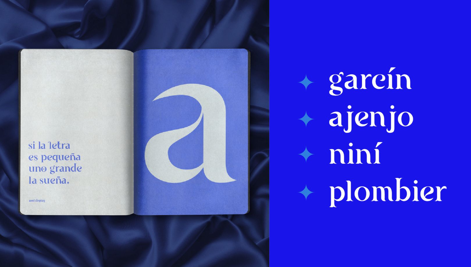 Azul is a classic-modern display typeface inspired by the Nicaraguan ...