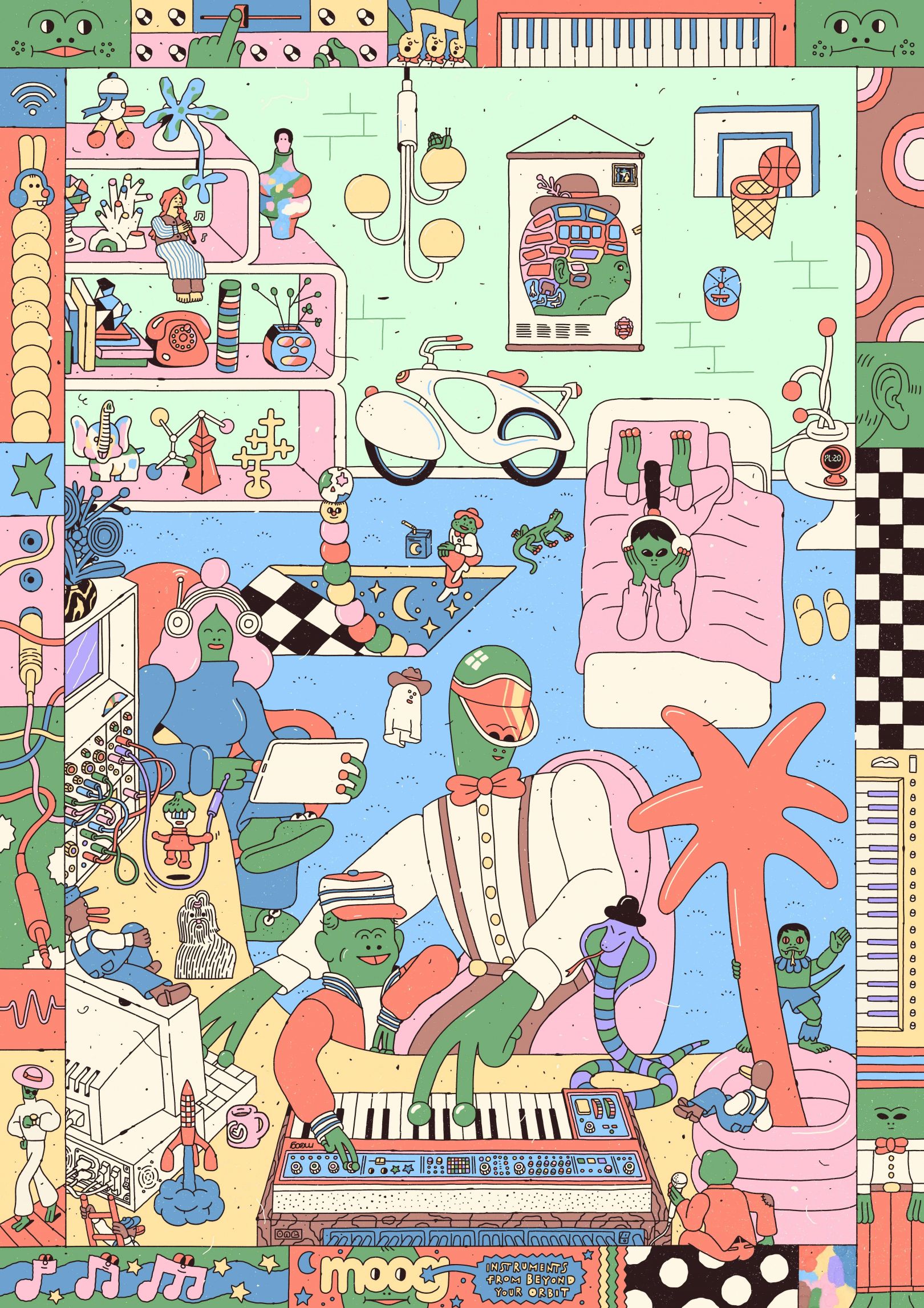 Philip Lindeman's playful illustrations find the funny side of modern ...