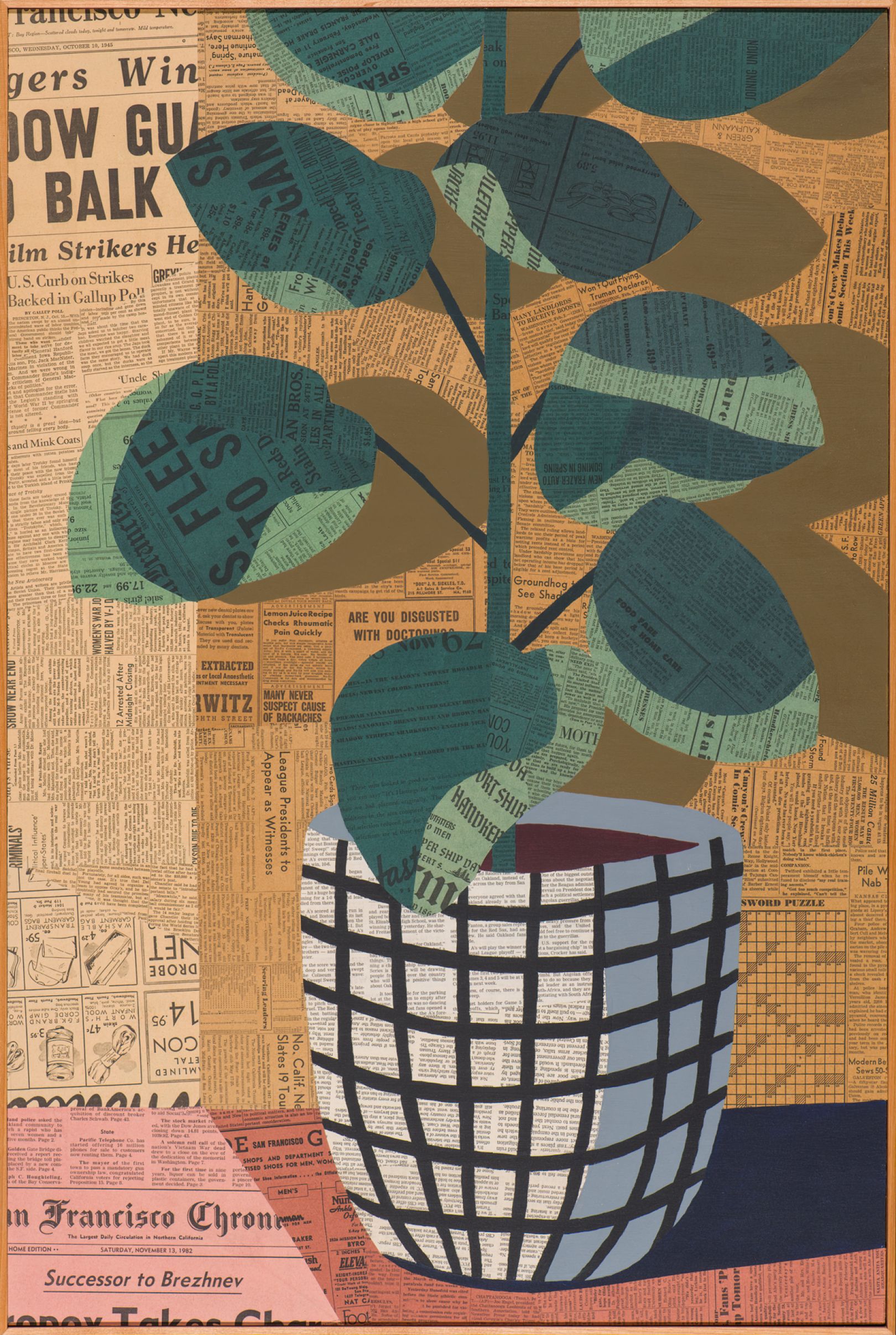 Patrick Nelson's breathtaking collages bring a graphic design ...