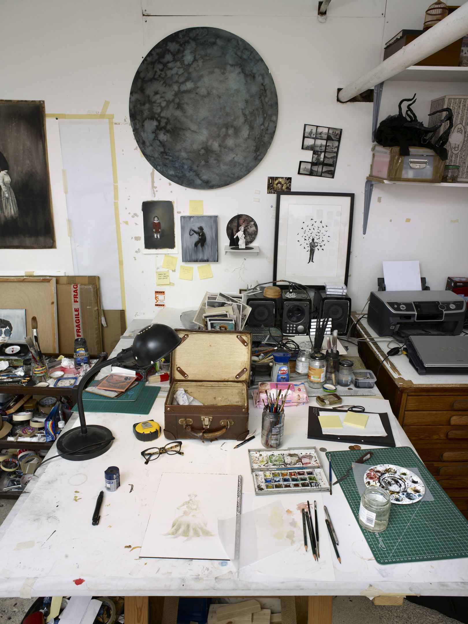 Manchester artist Rachel Goodyear takes us on a tour of her studio at ...