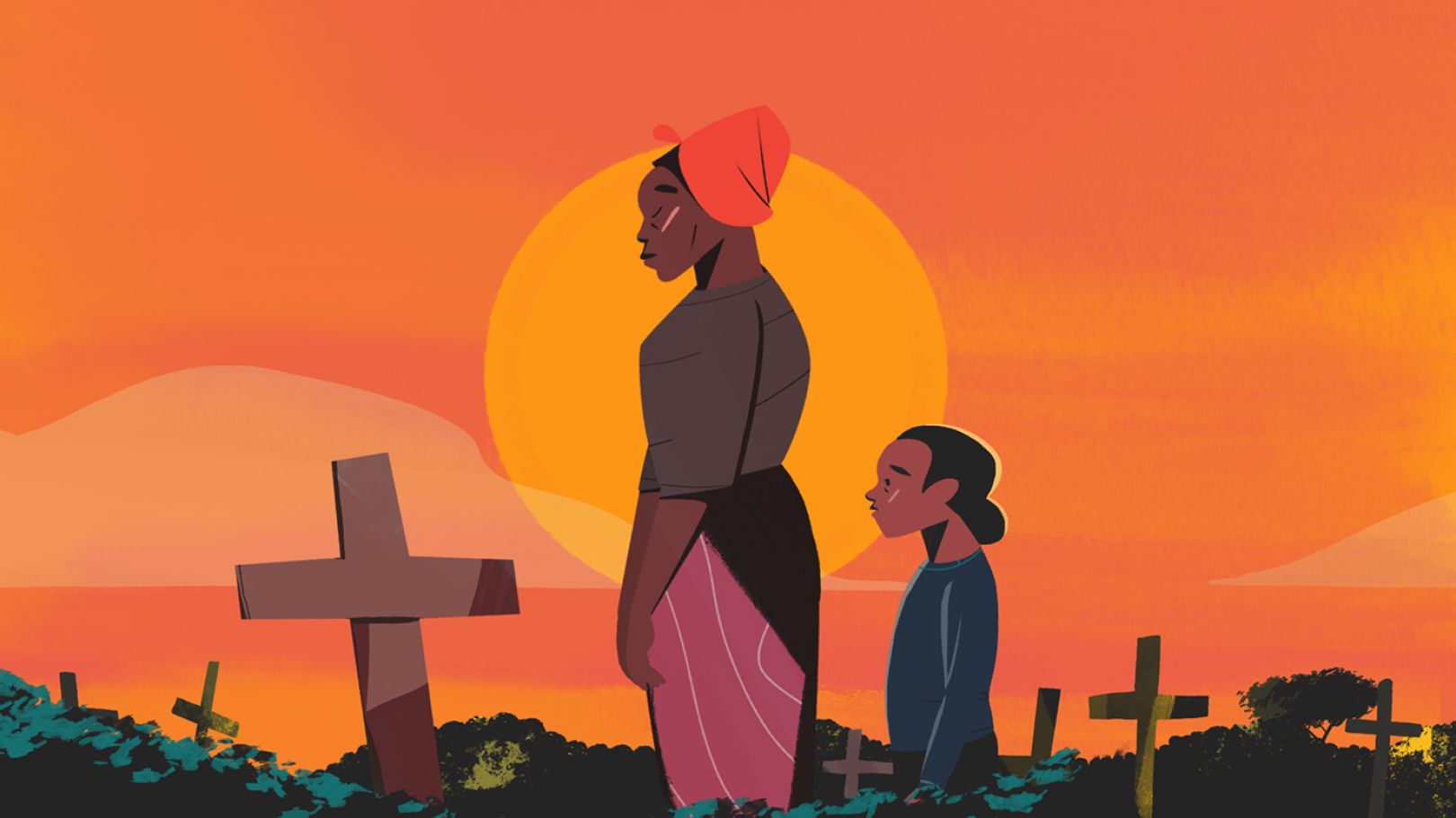 Illustration series campaigns for women’s rights to land and resources ...