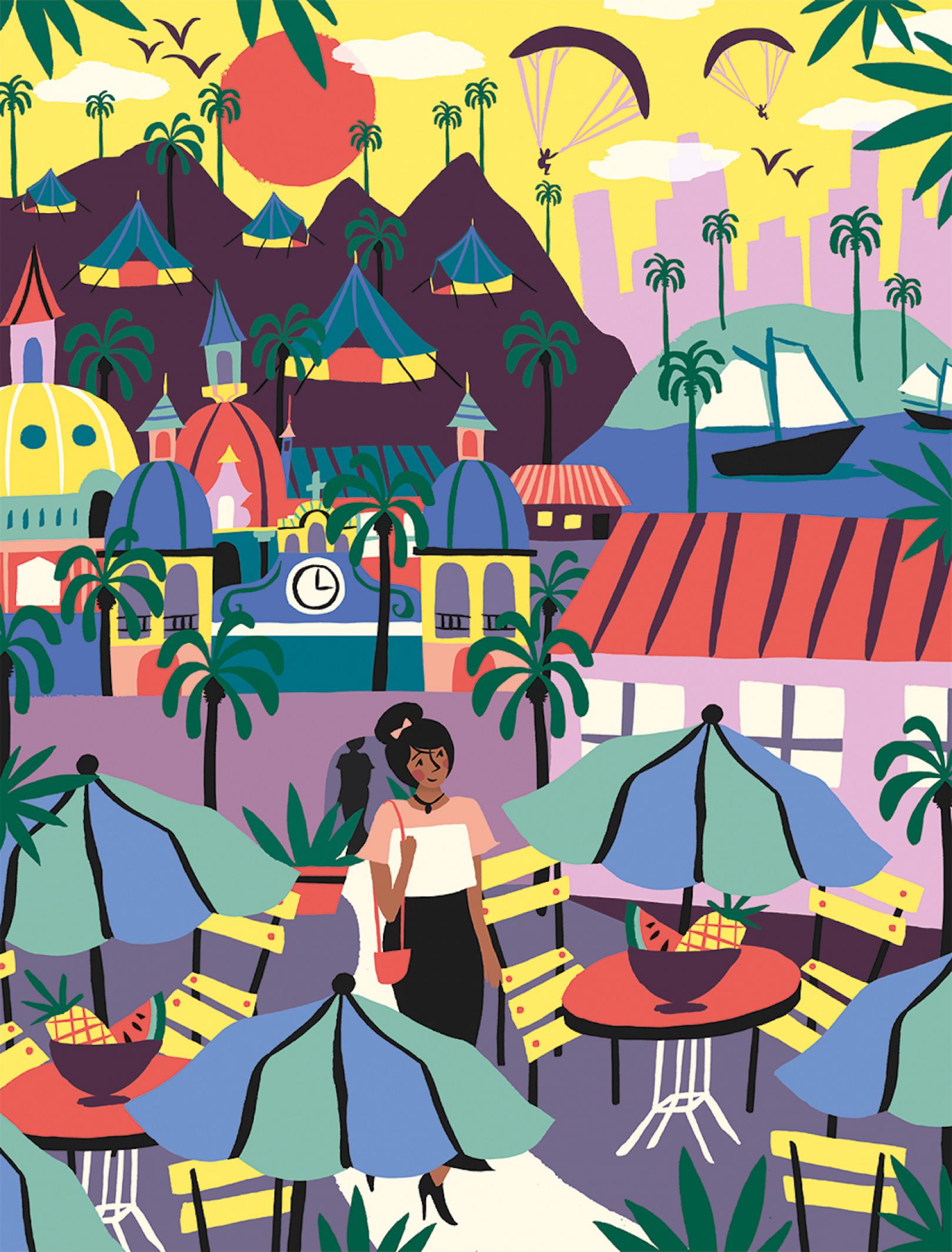 Illustrated cultural series celebrates Chile, Colombia, Mexico and Peru ...