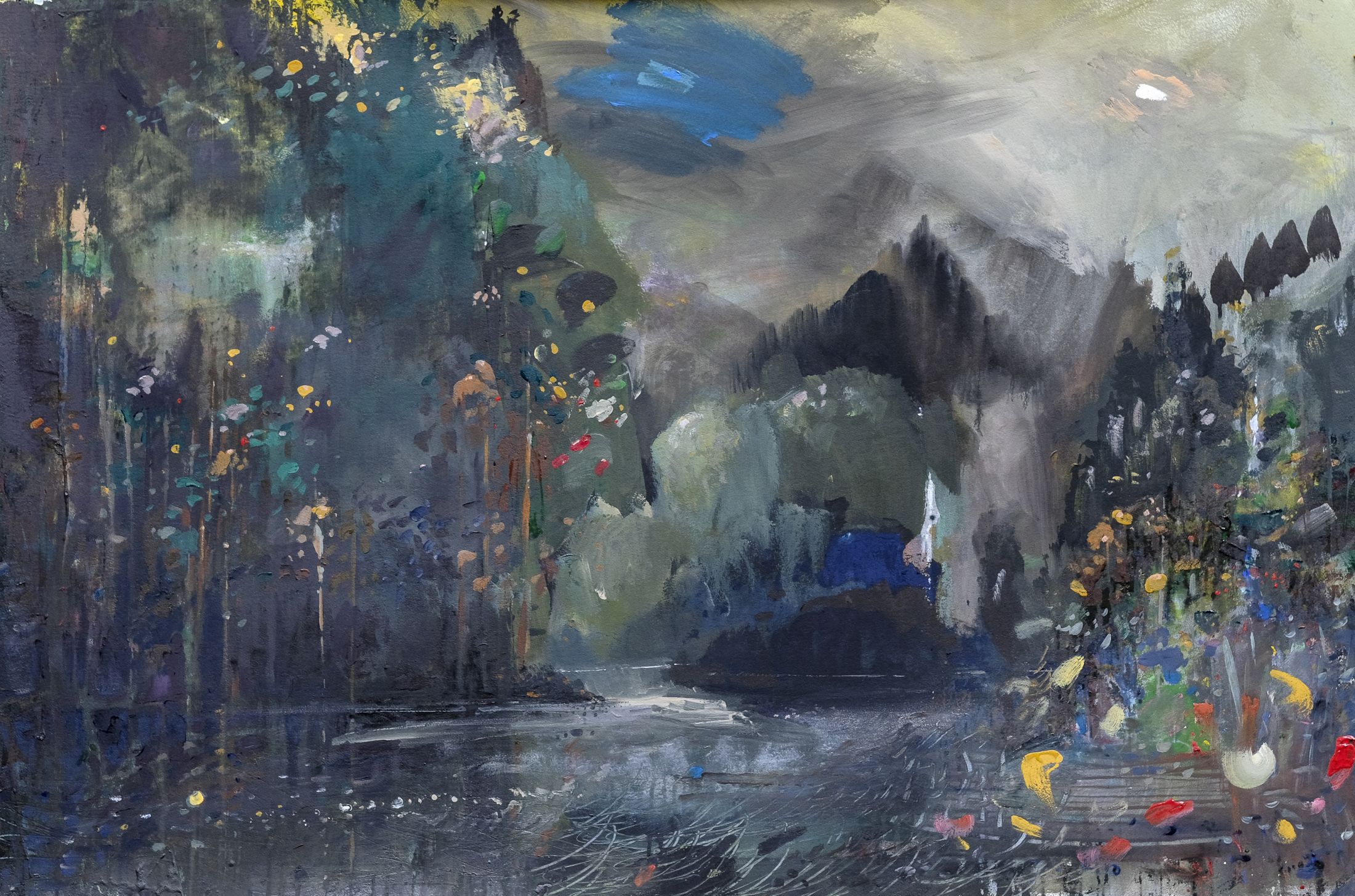 Kane Cunningham's contemporary landscape paintings of the beautiful ...