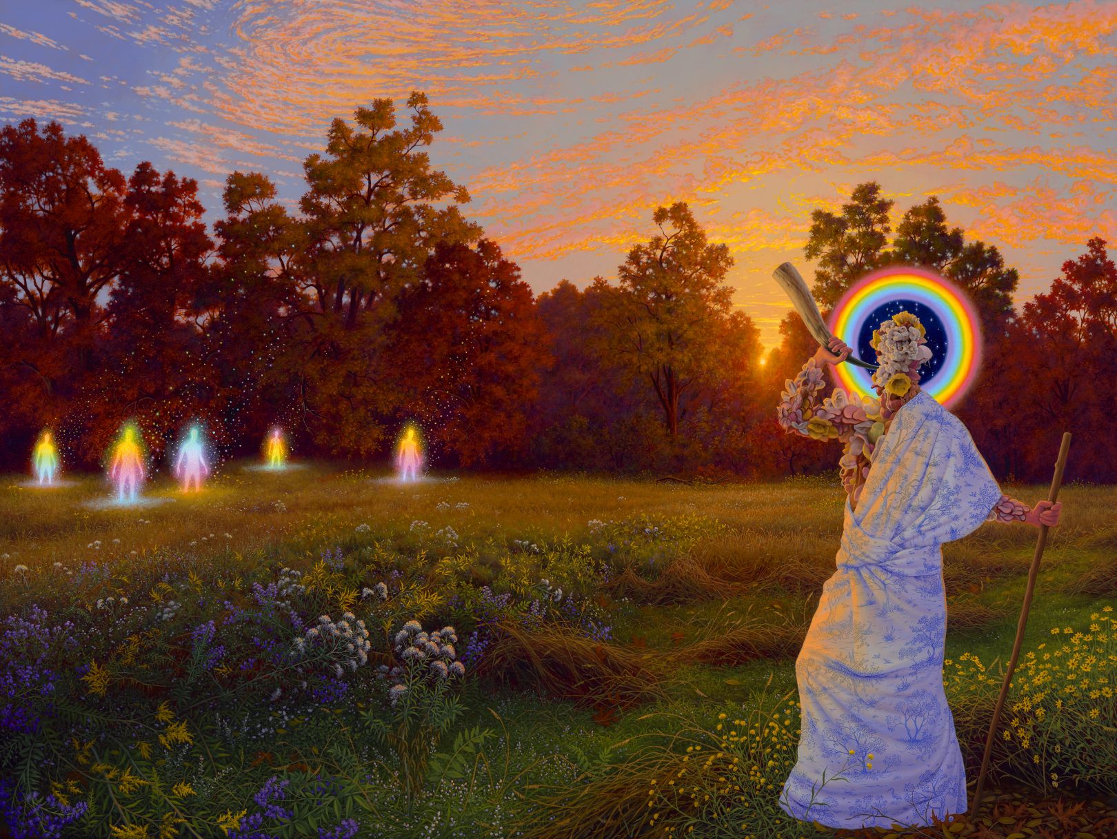 Adrian Cox's visionary art explores mythic narratives and spiritual ...