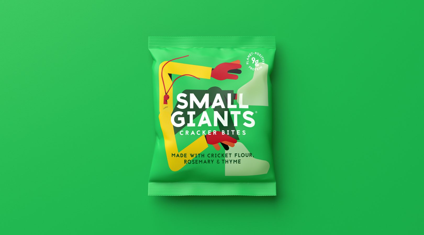 Midday's new identity for Small Giants makes insect snacking more ...
