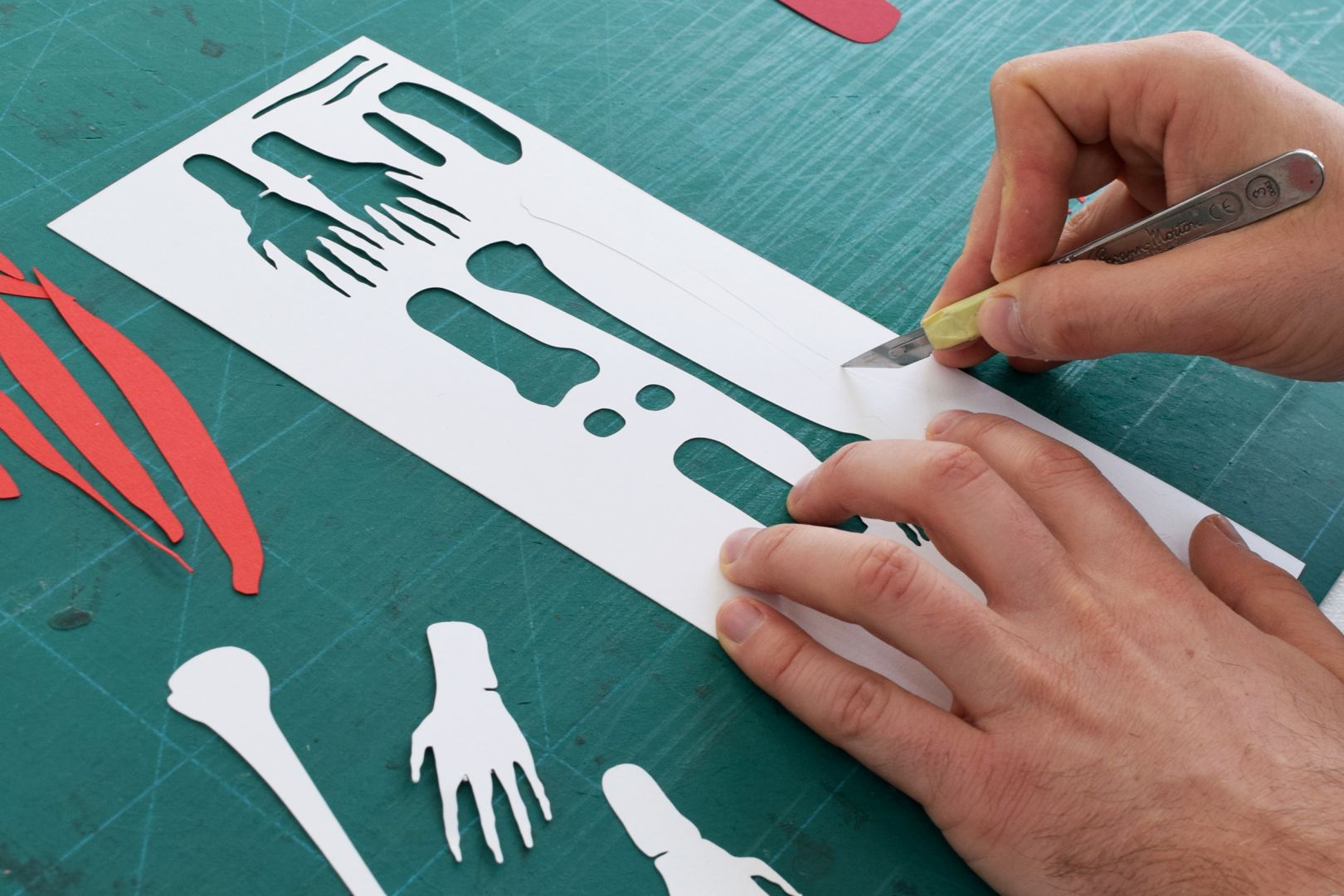 My Amazing Body Machine: Paper-cut artworks of the human anatomy ...