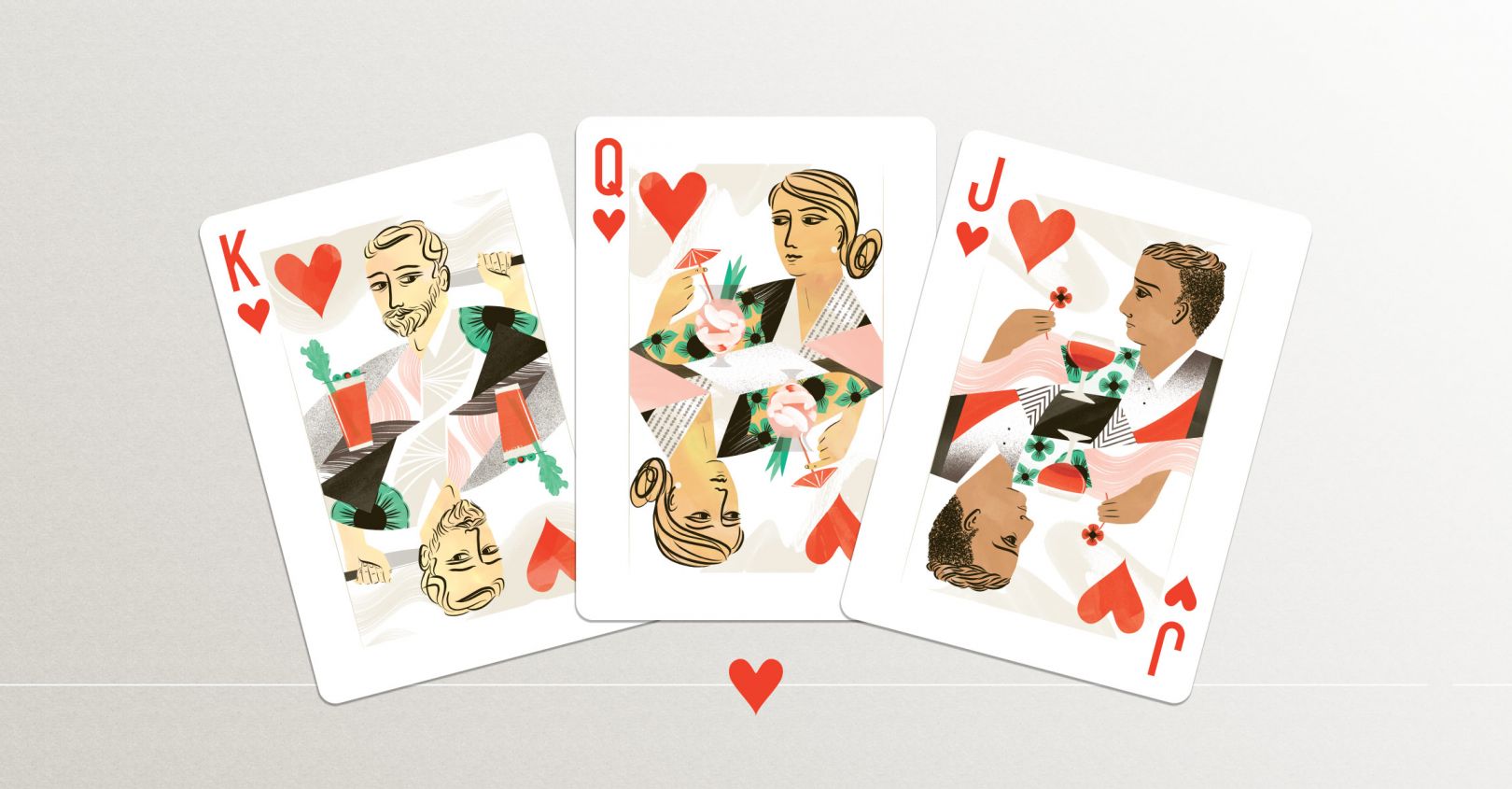 Cocktail Hour Playing Cards add a refreshing twist to the classic deck ...