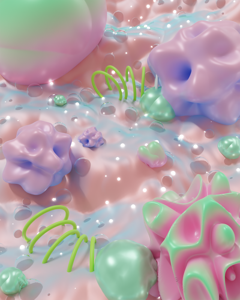 Mohammad Alhaj of Mo Studio talks us through his dreamy artworks drawn ...