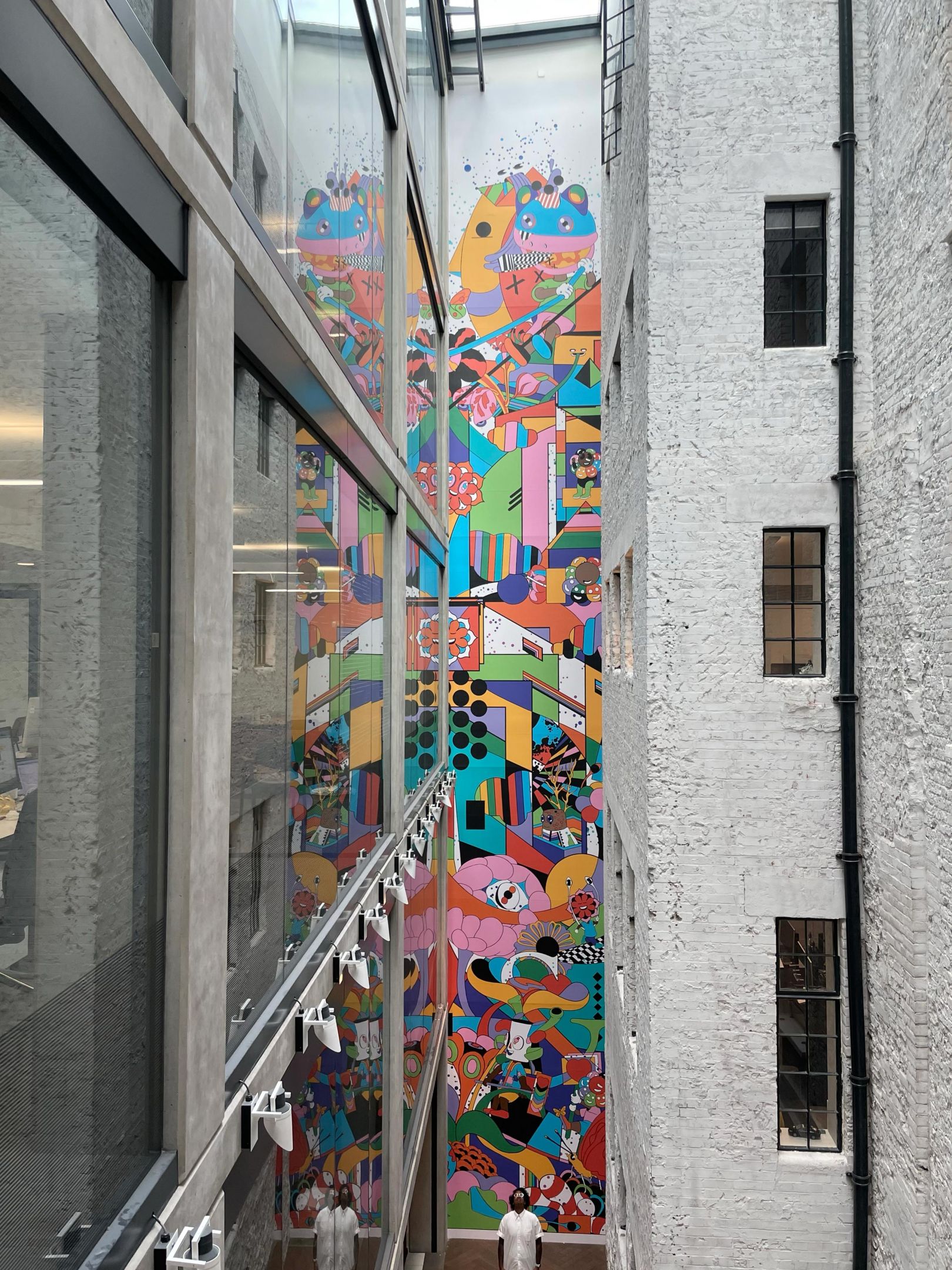 Murugiah's psychedelic mural celebrates inclusivity and creativity at ...