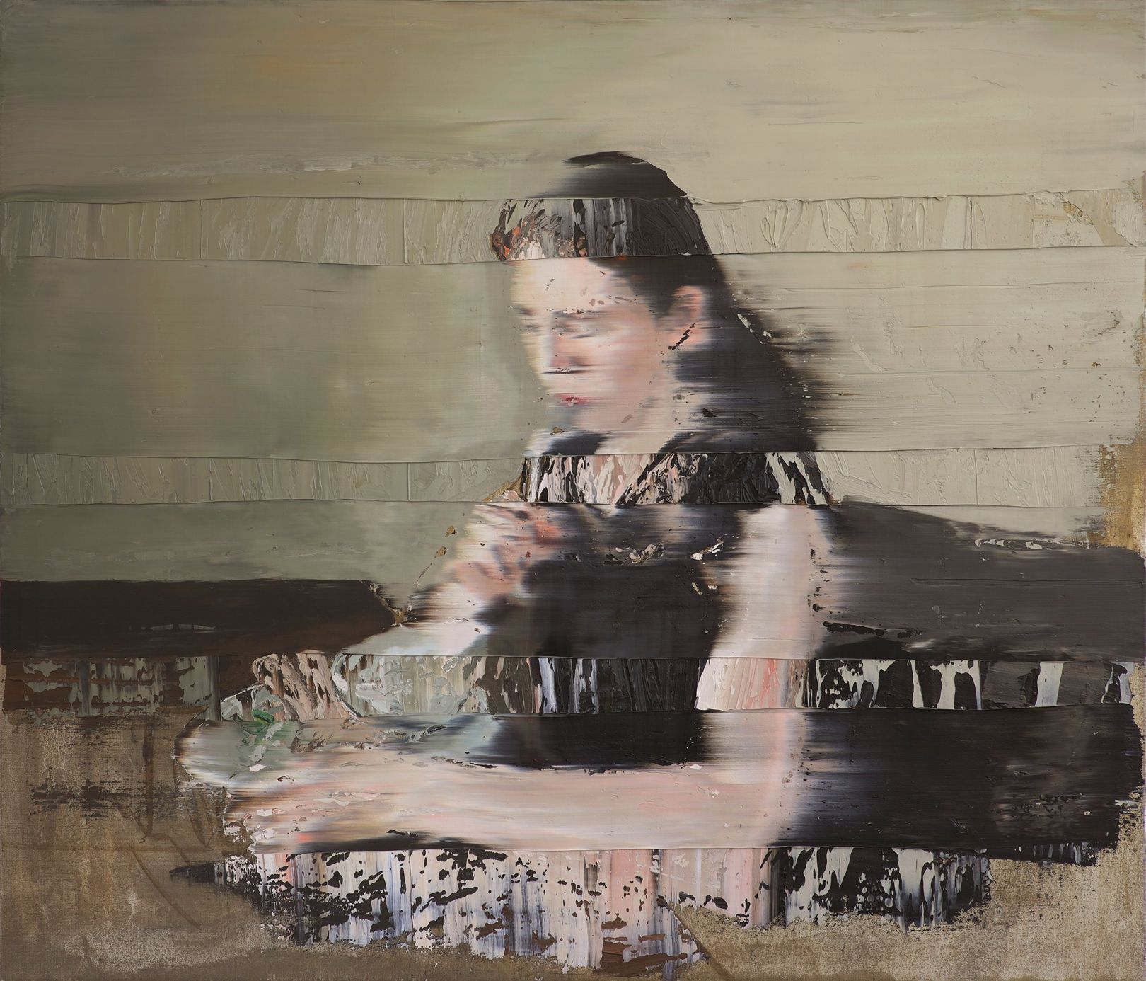 Blurred Lines: Seductive oil paintings with a deliberate glitch by Andy ...