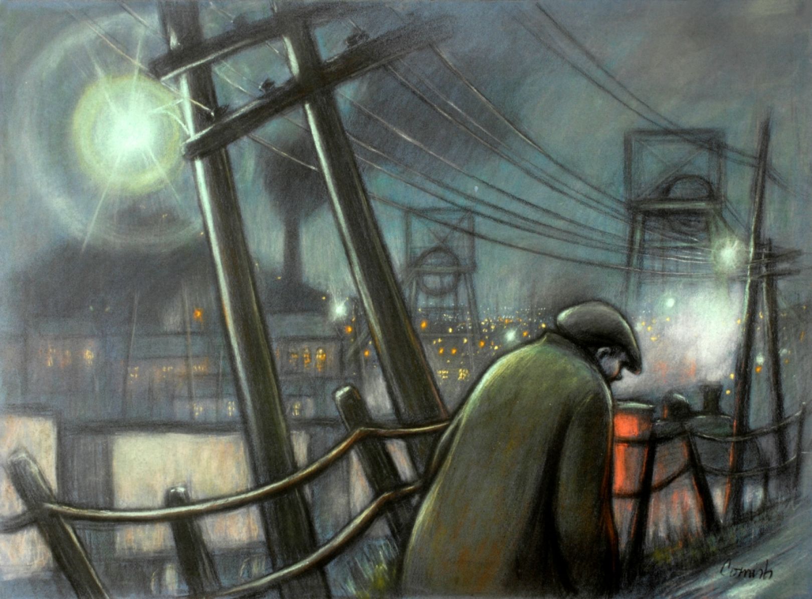 Celebrating Norman Cornish, the artist famous for capturing the spirit ...