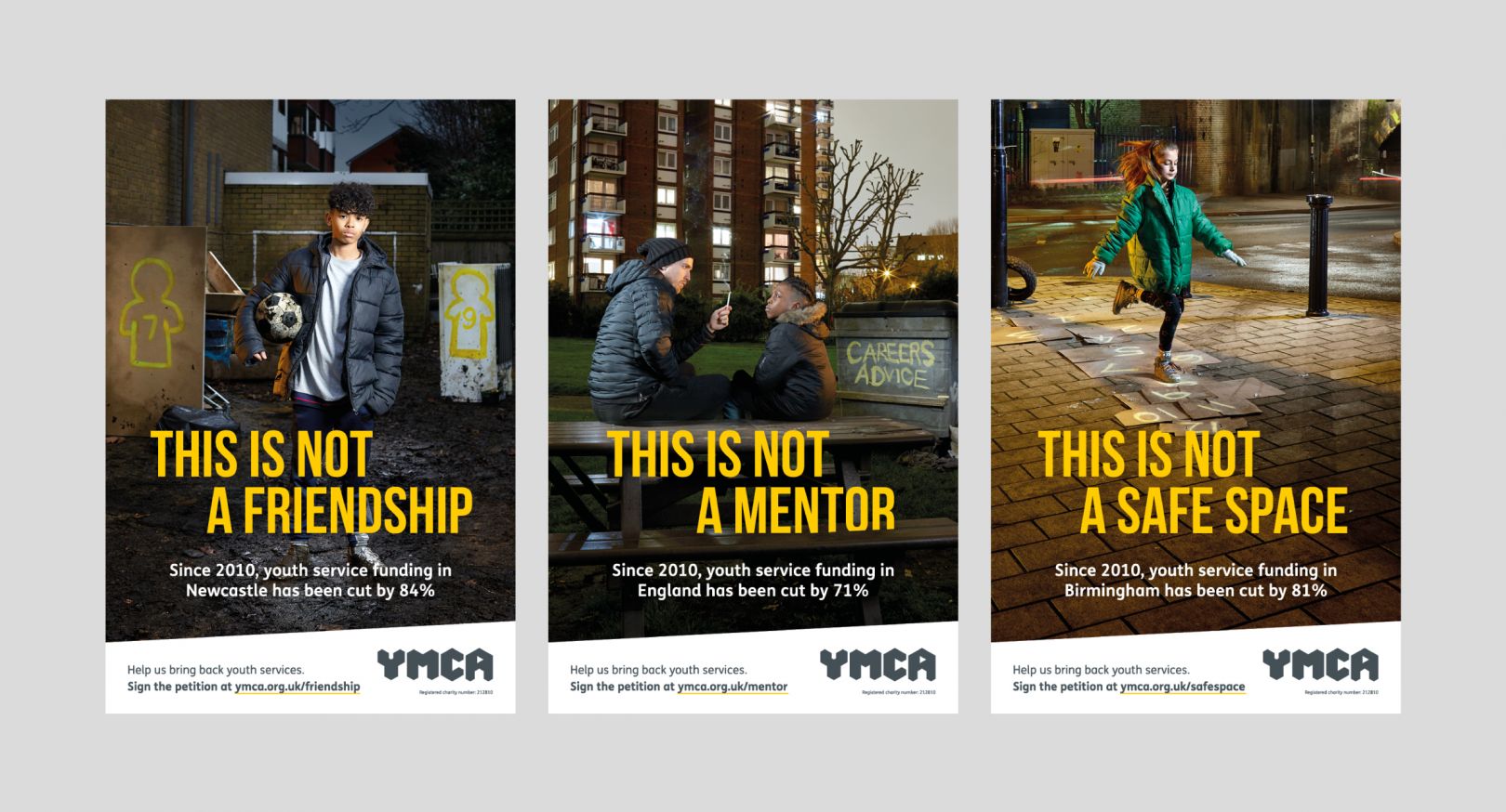 Nice and Serious creates a new campaign for YMCA, highlighting cuts to ...