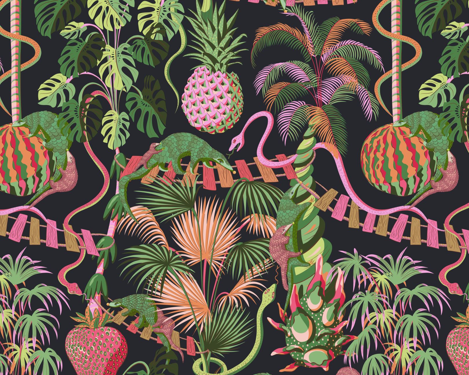 Sam Wilde's complex patterned worlds explore the tension between organic & human-made | Creative ...