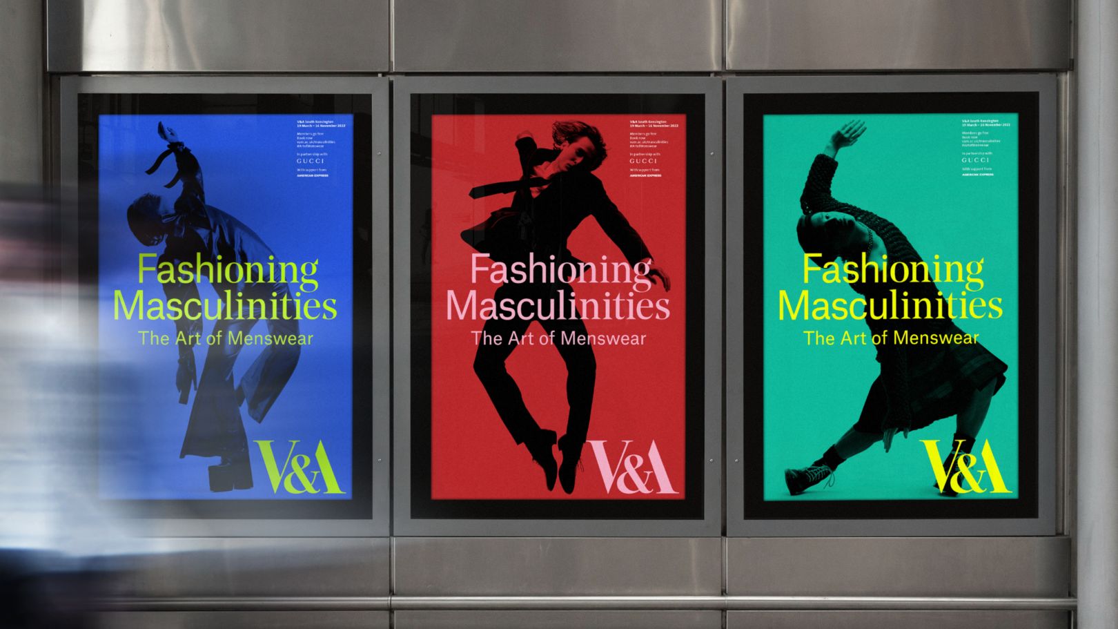Hingston Studio's identity for the V&A's latest show is a dynamic dance ...