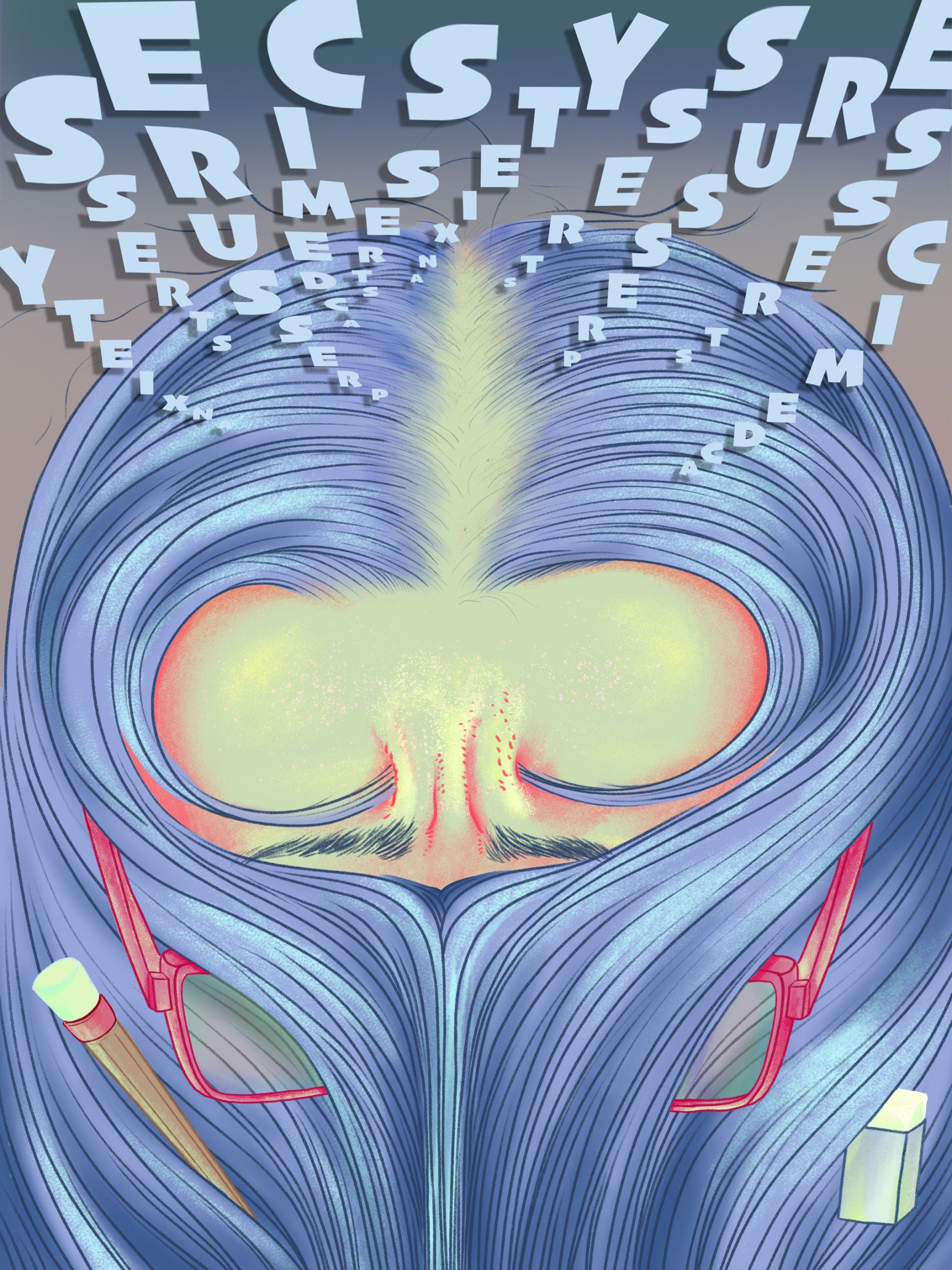 Wenjia Wang's unusual illustrations give personality to our internal organs | Creative Boom