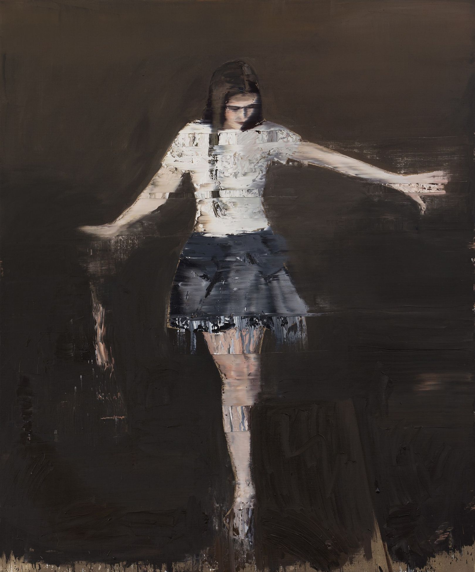 Blurred Lines: Seductive oil paintings with a deliberate glitch by Andy ...