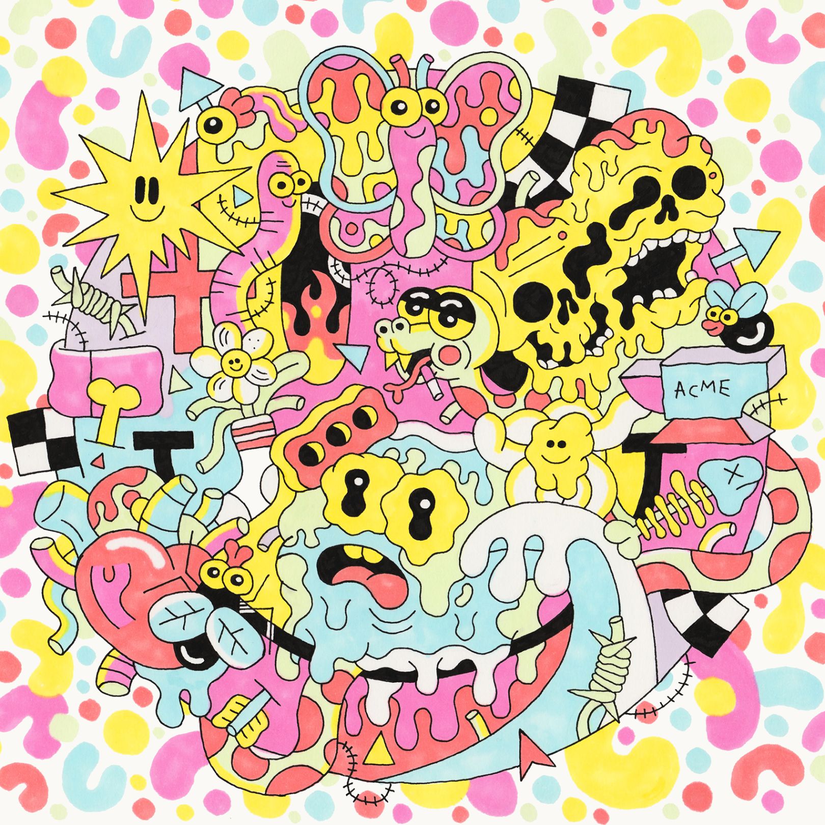 Illustrator Sam Taylor spices up his art style by stepping away from ...