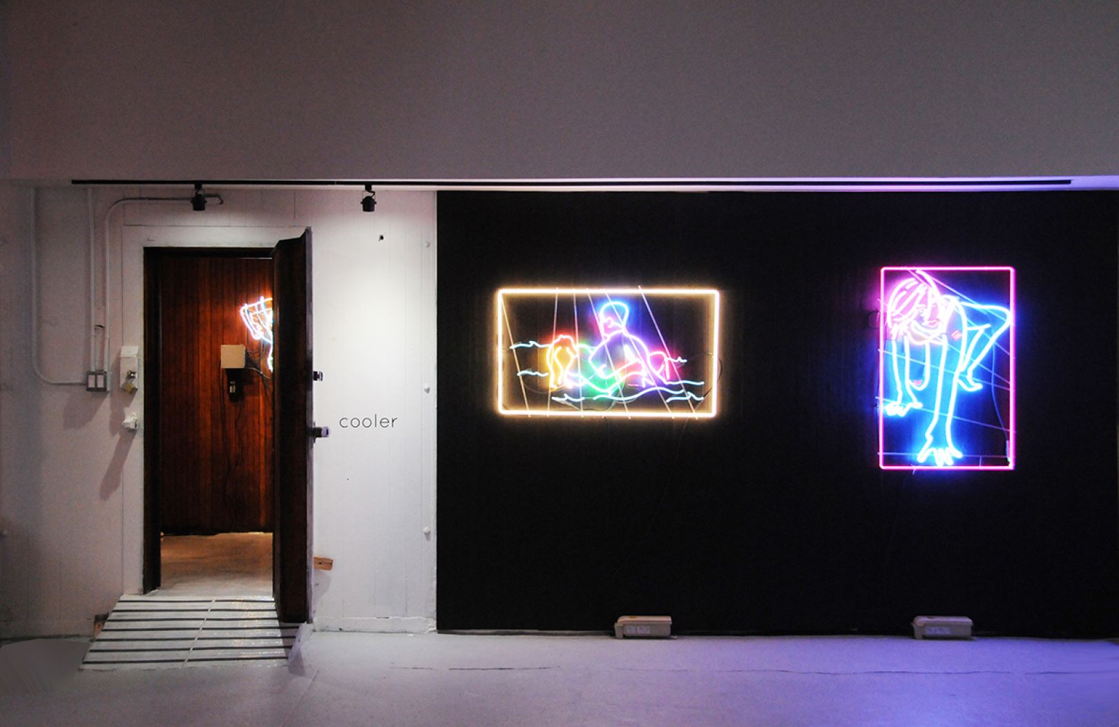 Female Behaviour: Artist Kate Hush puts naughty, wicked women in neon ...