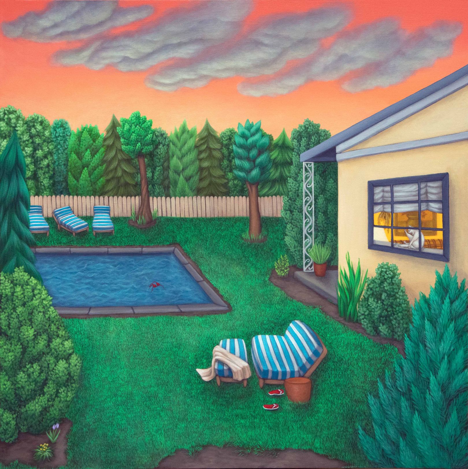 Suburbia, but not as we know it: Stacy Leigh imagines a surreal world ...