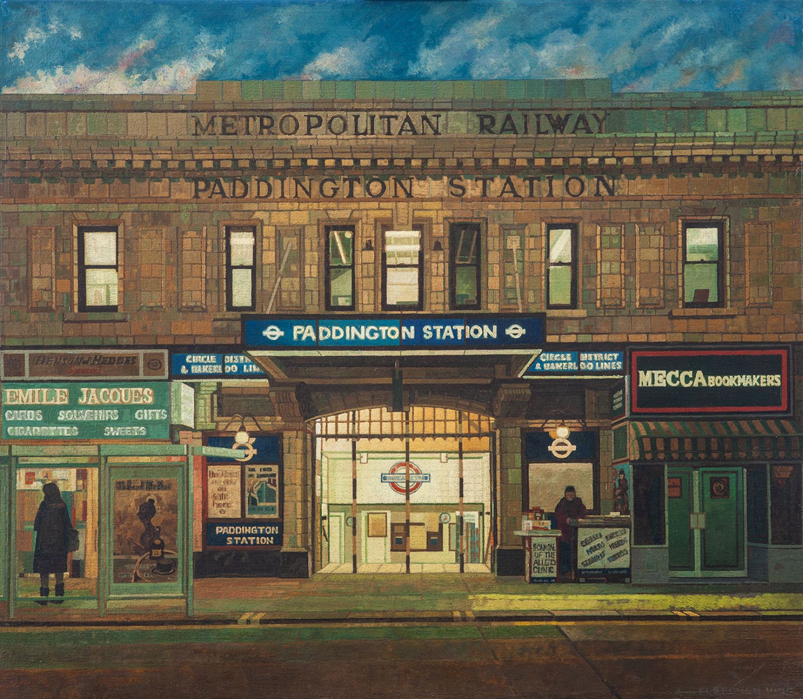 Doreen Fletcher's atmospheric paintings of London's East End reveal ...