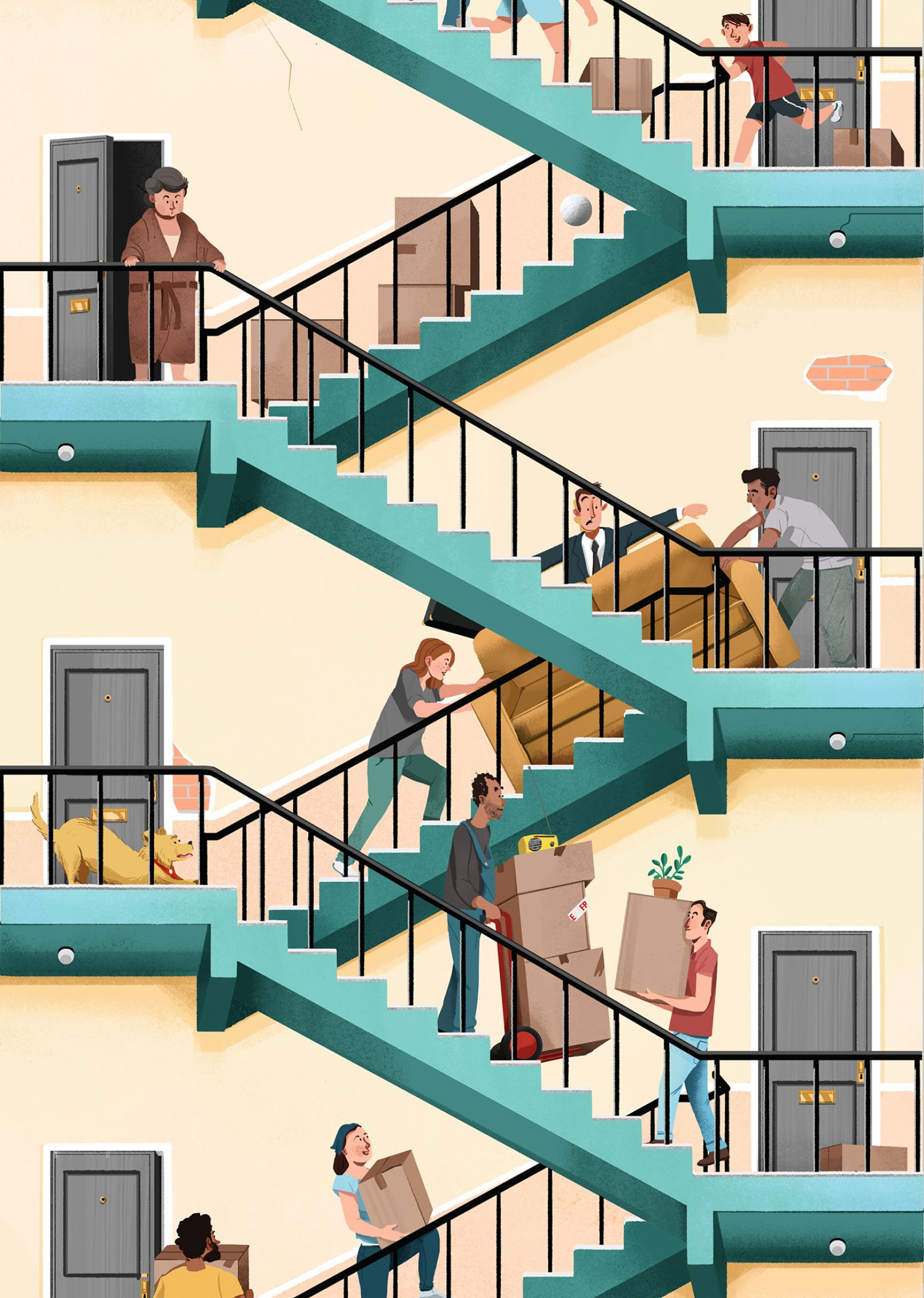 Nathan Hackett's detailed, multilayered illustrations offer depth and ...