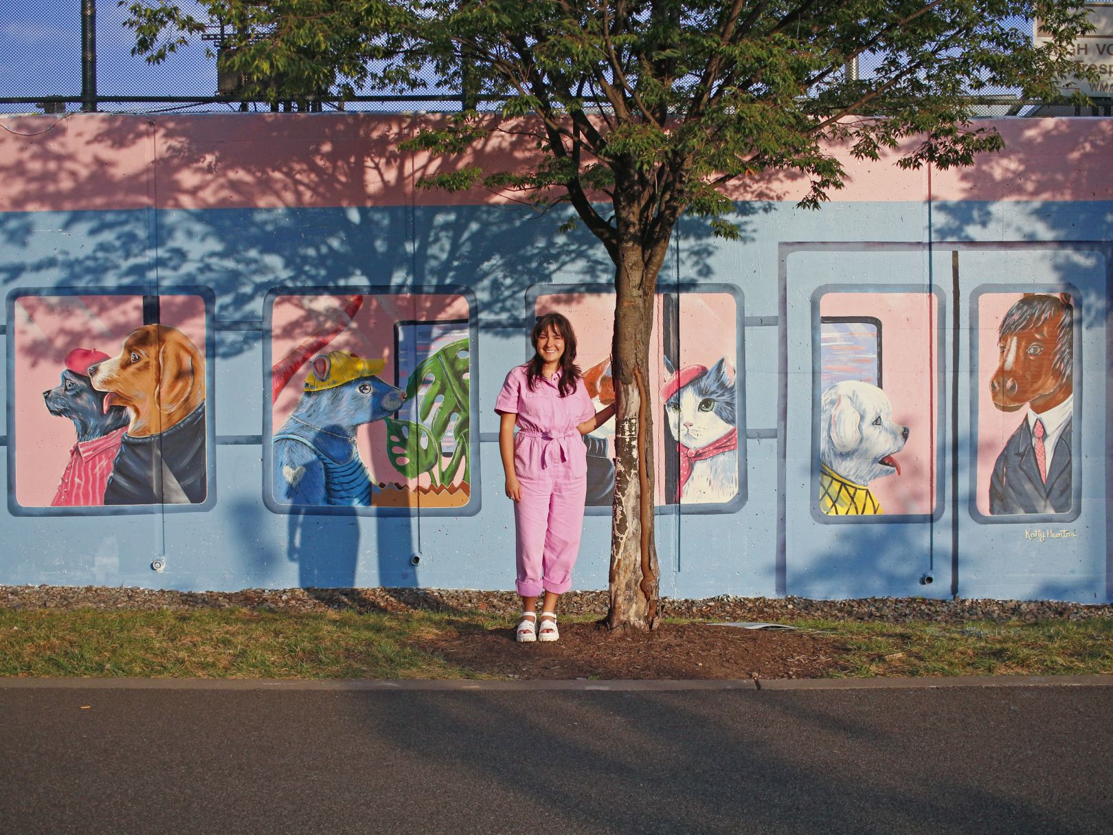 Katty Huertas' first ever mural speaks to the power of community and ...