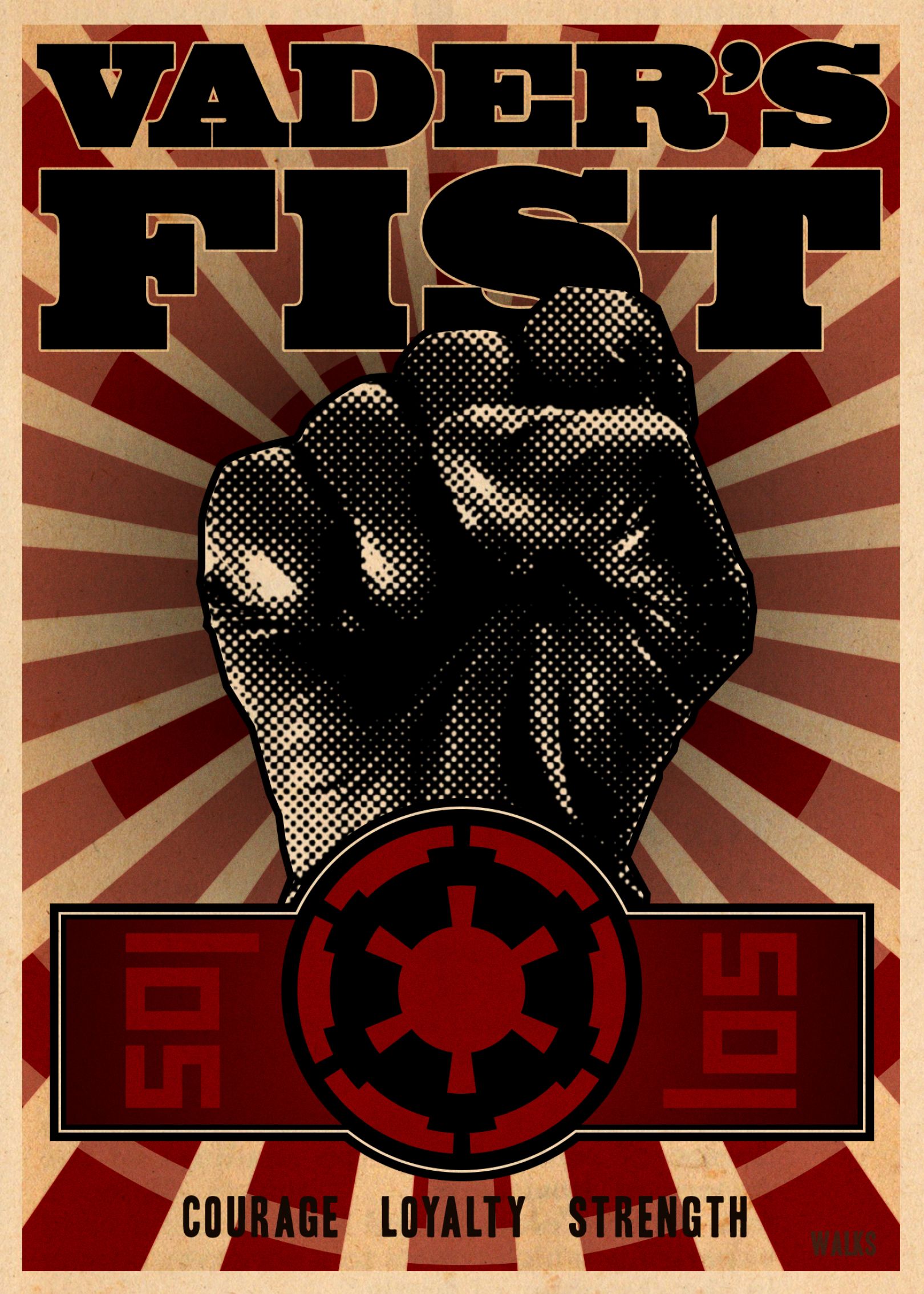 Use The Force: Classic Star Wars iconography transformed into ...