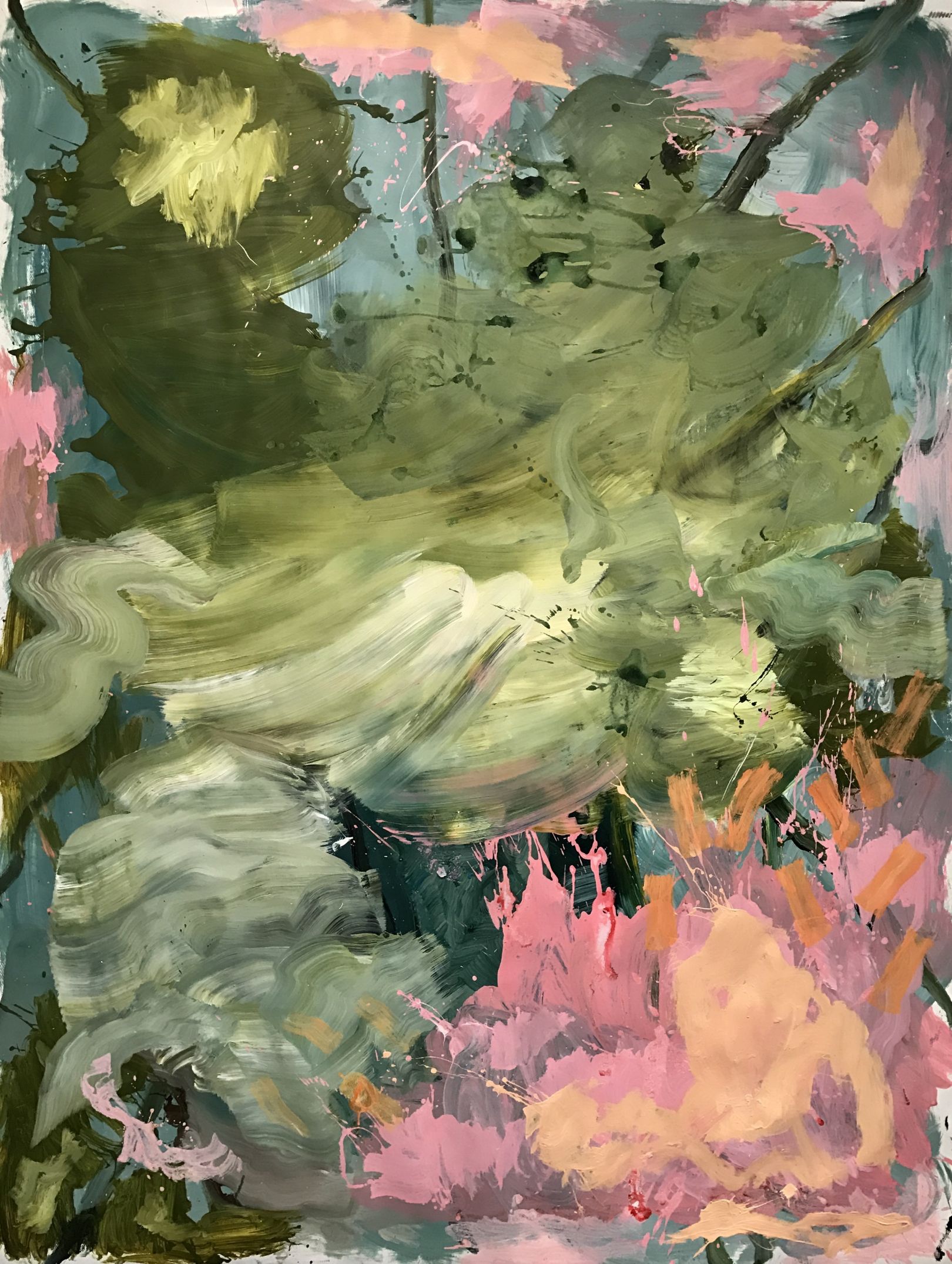 Ian Rayer-Smith's romantic abstract paintings that fuse the figurative ...